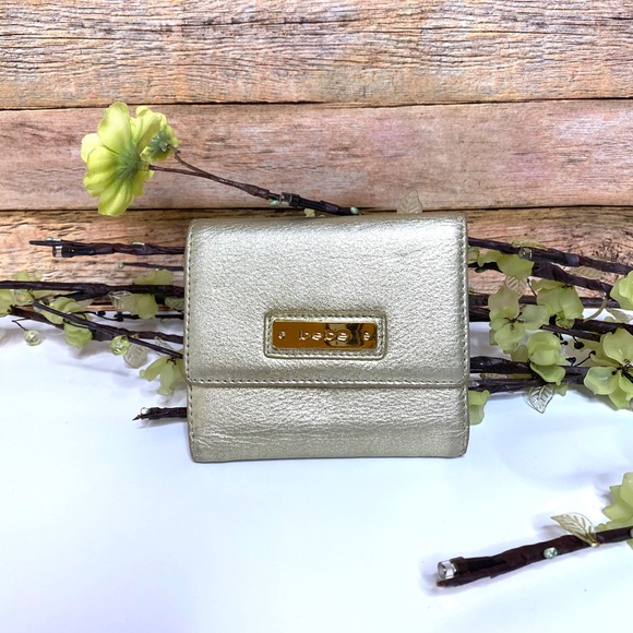 bebe | Bags | Bebe Wallet Gold | Poshmark